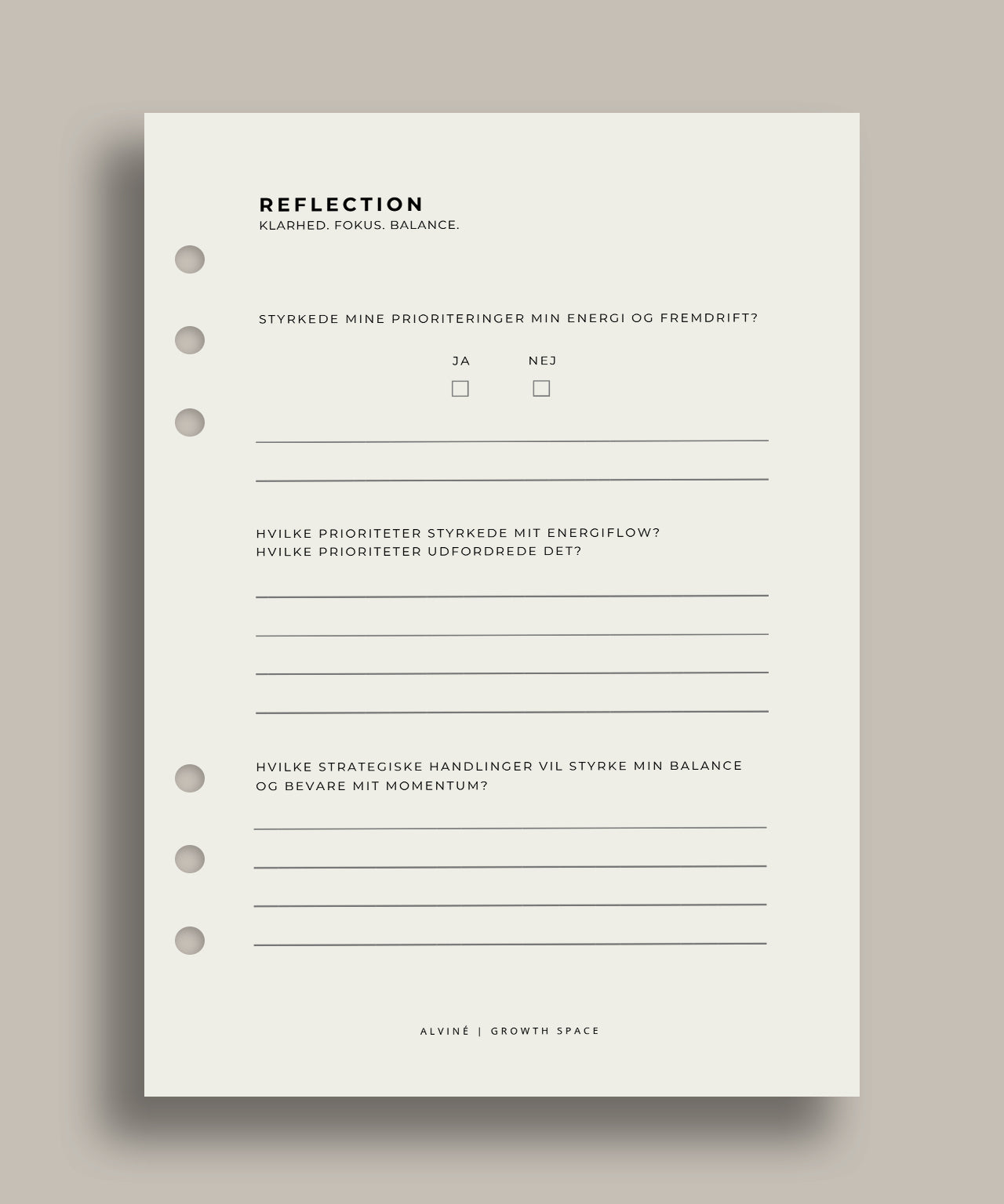 The Priority Compass | Skab fokus og fremdrigt | Inserts til Planner ...